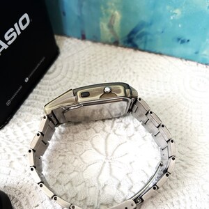 Ultra Rare Vintage Casio ABC-31 Data Bank Digital & Analog Black Dial ...