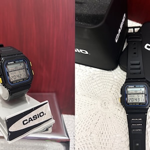 Very RARE Casio FT-100W Fish En Time Digital Watch Marlin 844 Japan M ...