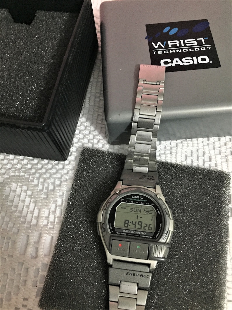 Vintage Casio Db-v300 Easy/ Rec Databank 30 Second Voice - Etsy