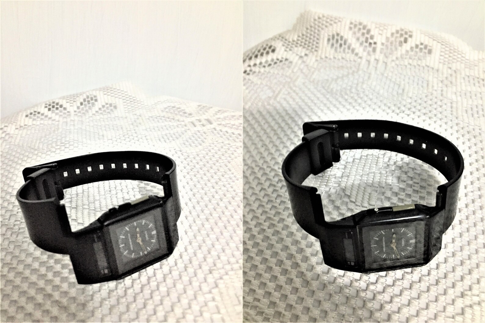 Retro Casio Dual Time FS-01 Watch/ Very RARE Collectibles / From Japon ...
