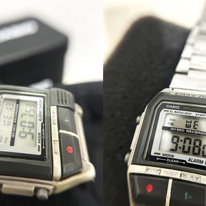 VERY RARE Casio A-V2 Alarm Chrono 30 Sec Recording Digi Japan Quartz Collectible, Very Good ...