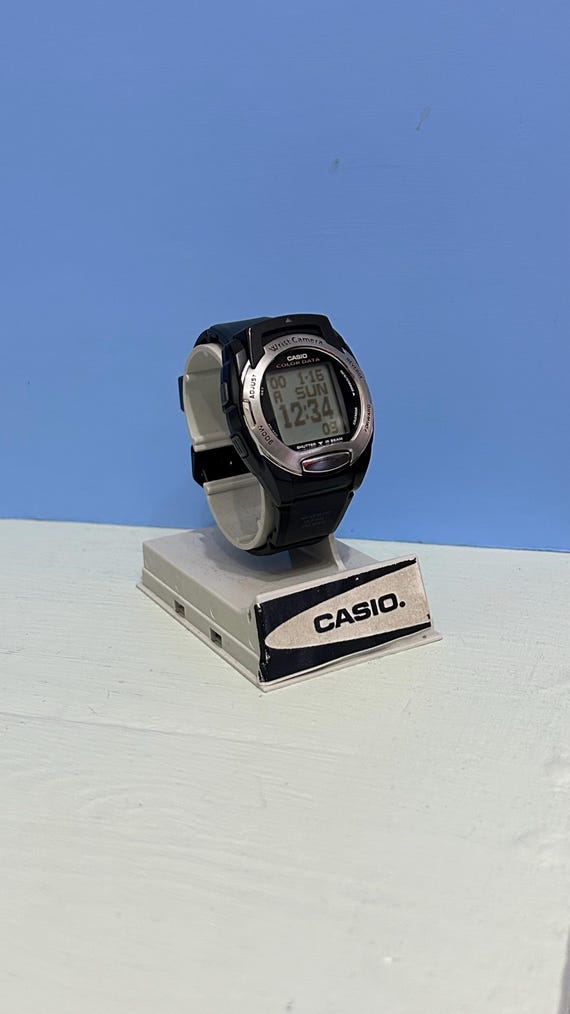 RARE Casio WQV-3 Wrist Camera Watch Module 2411/ Org… - Gem
