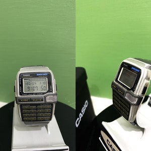 Casio DBC-V500 Easy Rec Data Bank Wrist Watch Telememo Calculator Casio ...