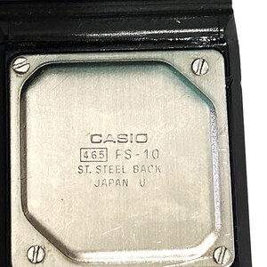 Ultra RARE CASIO FS-10 Vintage Thin Film Watch Mod:465 Japan U ...