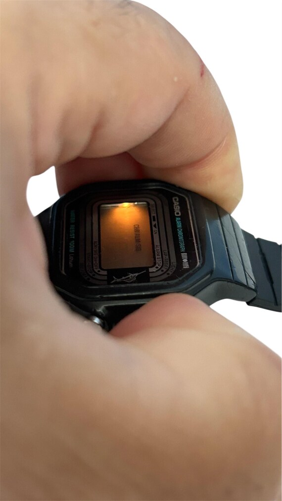 Vintage ULTRA Rare Casio W-200 Marlin 1980s Mod 108 … - Gem