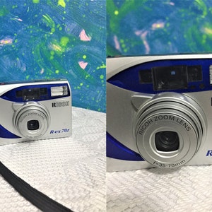 Vintage RARE Ricoh R-ex 70z, Camera Strap, Camera Lomo, Ricoh R Ex 70z ...