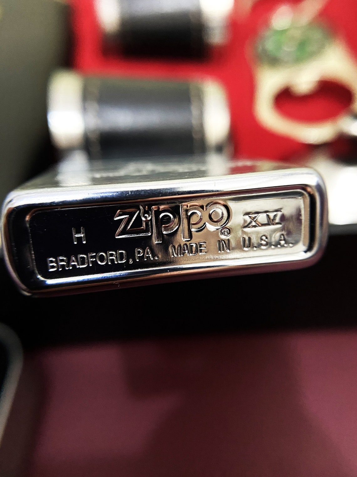 Harley Davidson Steel Leather Covered Zippo Original Lighter/zippo MFG Co.bradford.pa Handmade ...