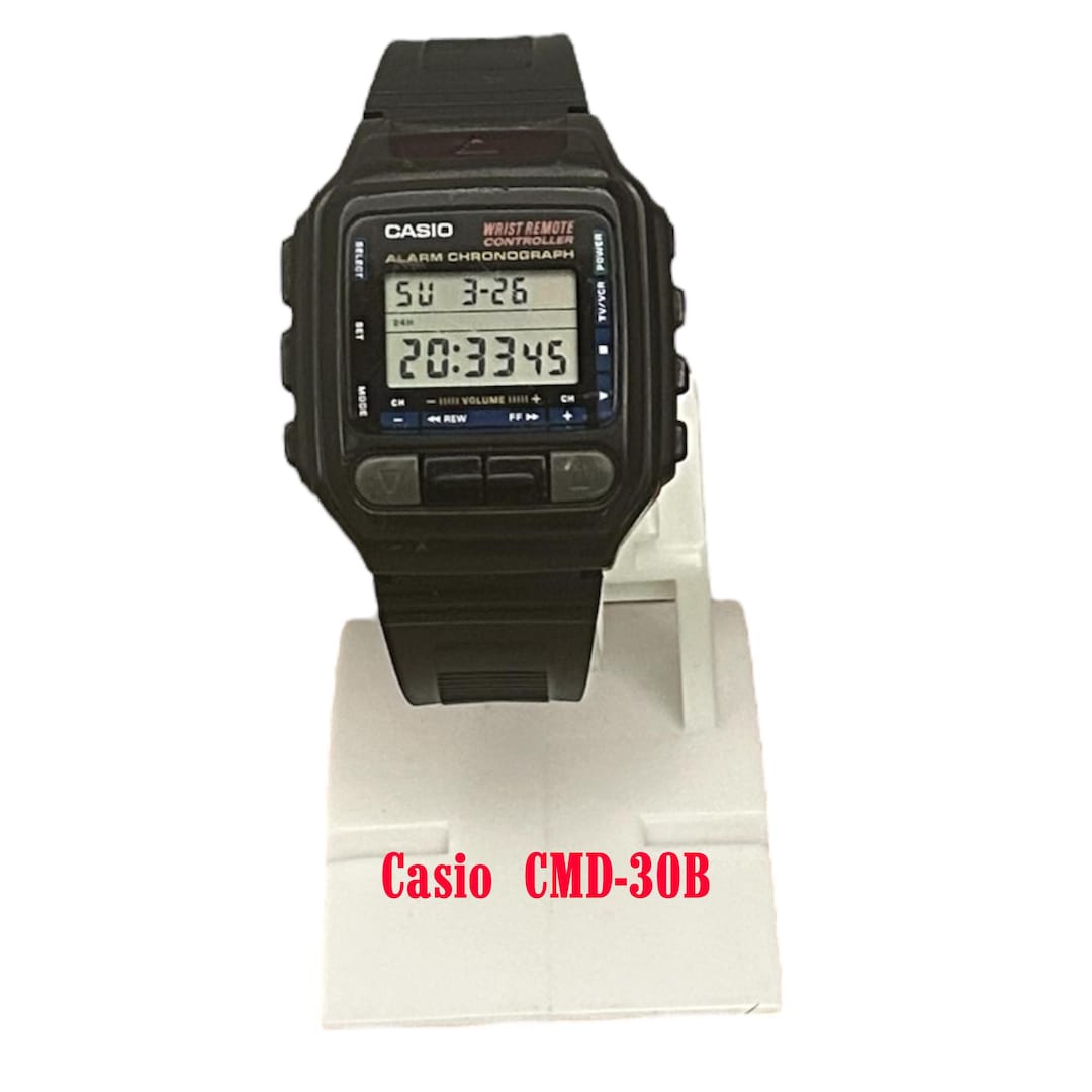 Rare Vintage Casio CMD 30B/1173 Modüle / Rare Remote Control / Wrist ...