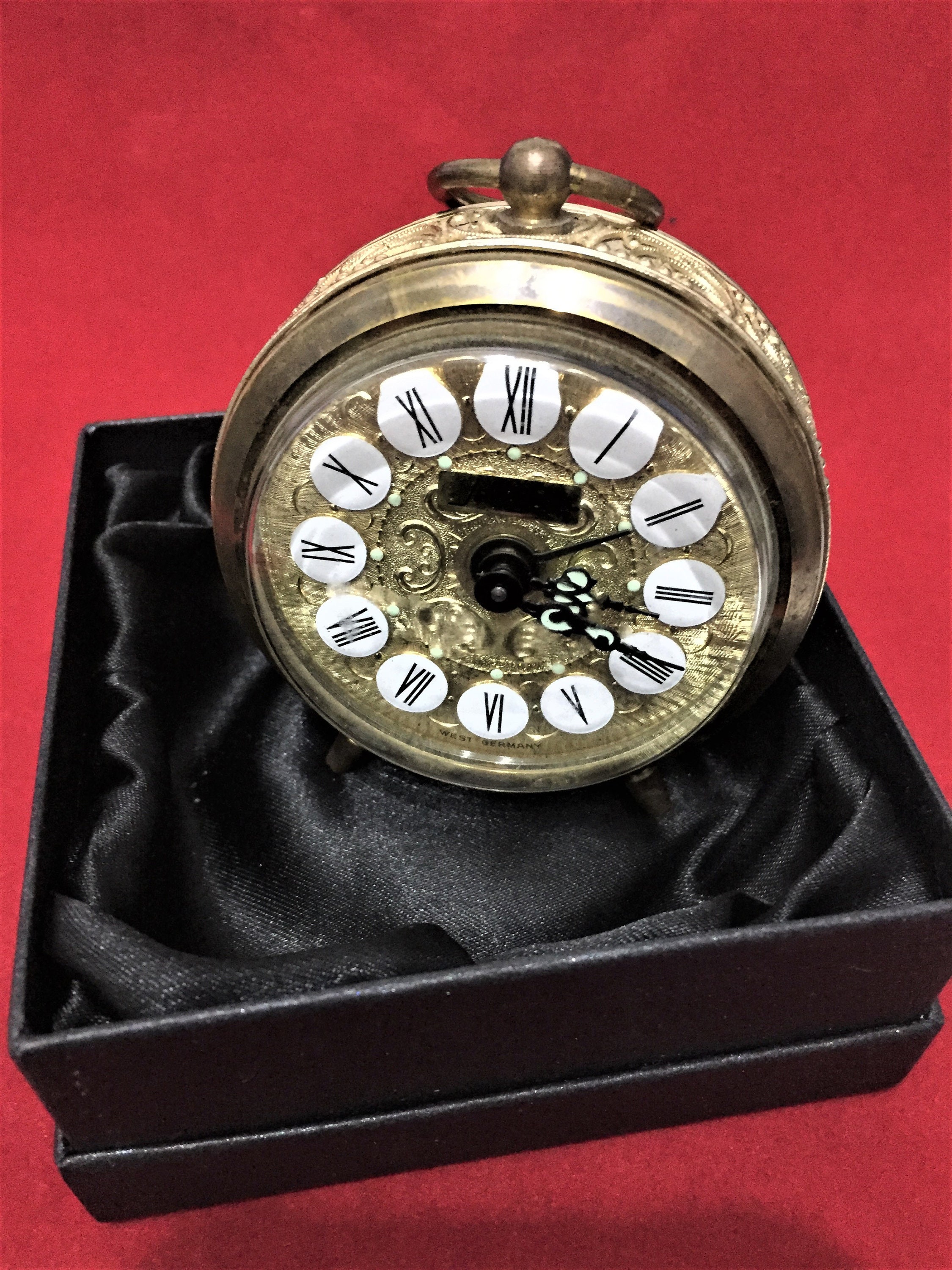 Vintage Jerger Clock, Rare 1940s/ Antique Rare Jerger/mechanical Clock ...