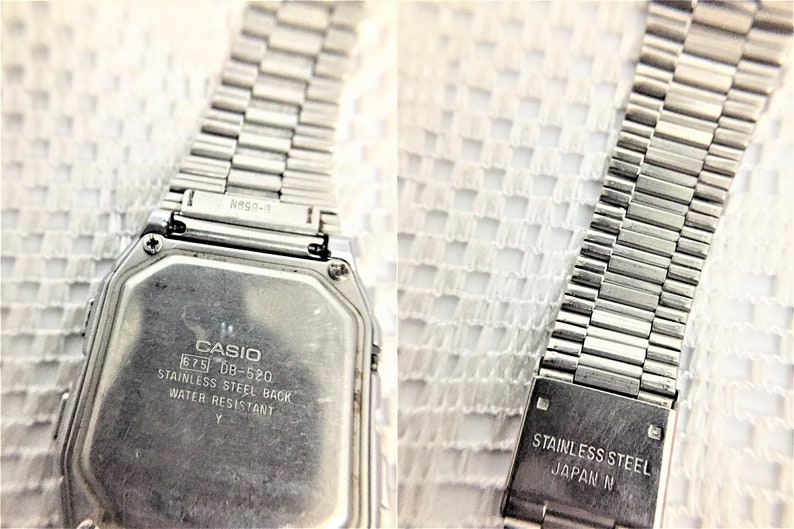 Db 520 Vintage Casio Data Bank Telememo 50 Watch Model 675 Etsy