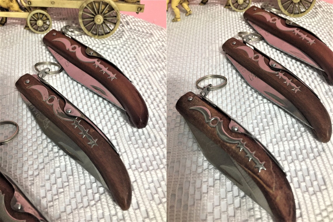 SET of 3 Okapi Stainless Steel / Handmade Africa Knife/ Made - Etsy