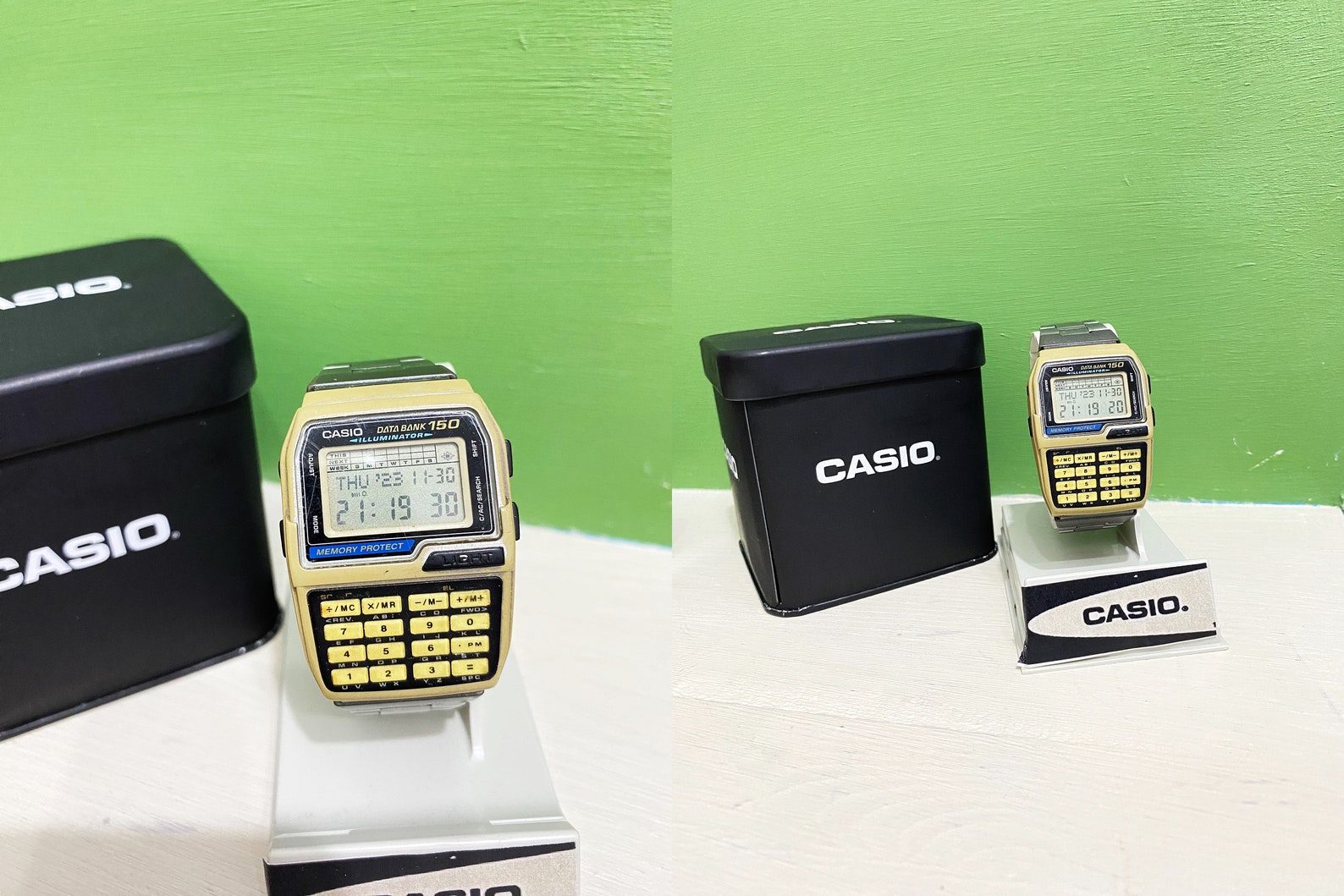 Casio Dbc-150 Data Bank 150 Vintage Case / Module 1477/ Calculator ...