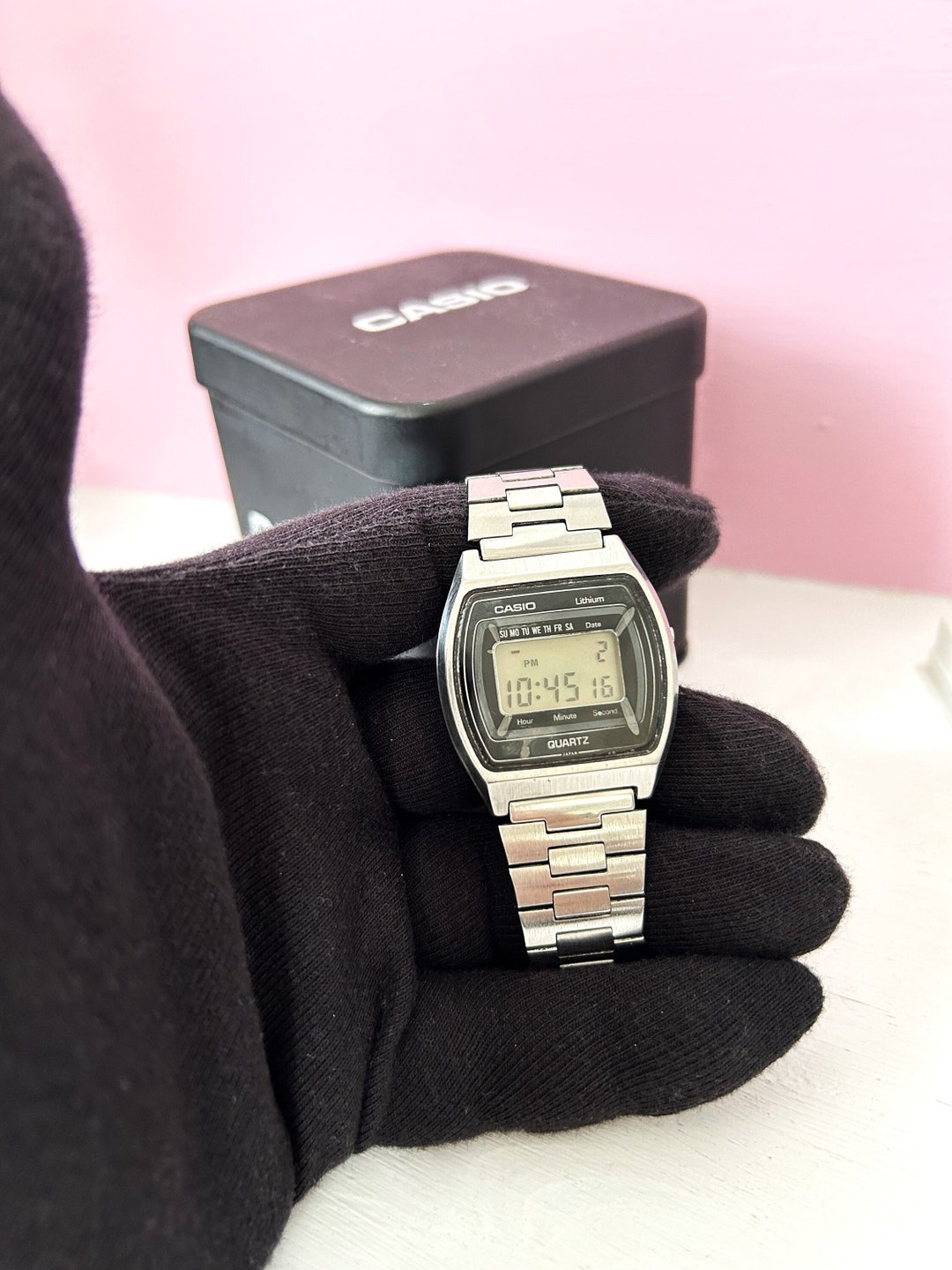 RARE Vintage Casio Lithium S005 MODULE 58 WATCH Collectible Japan Very ...