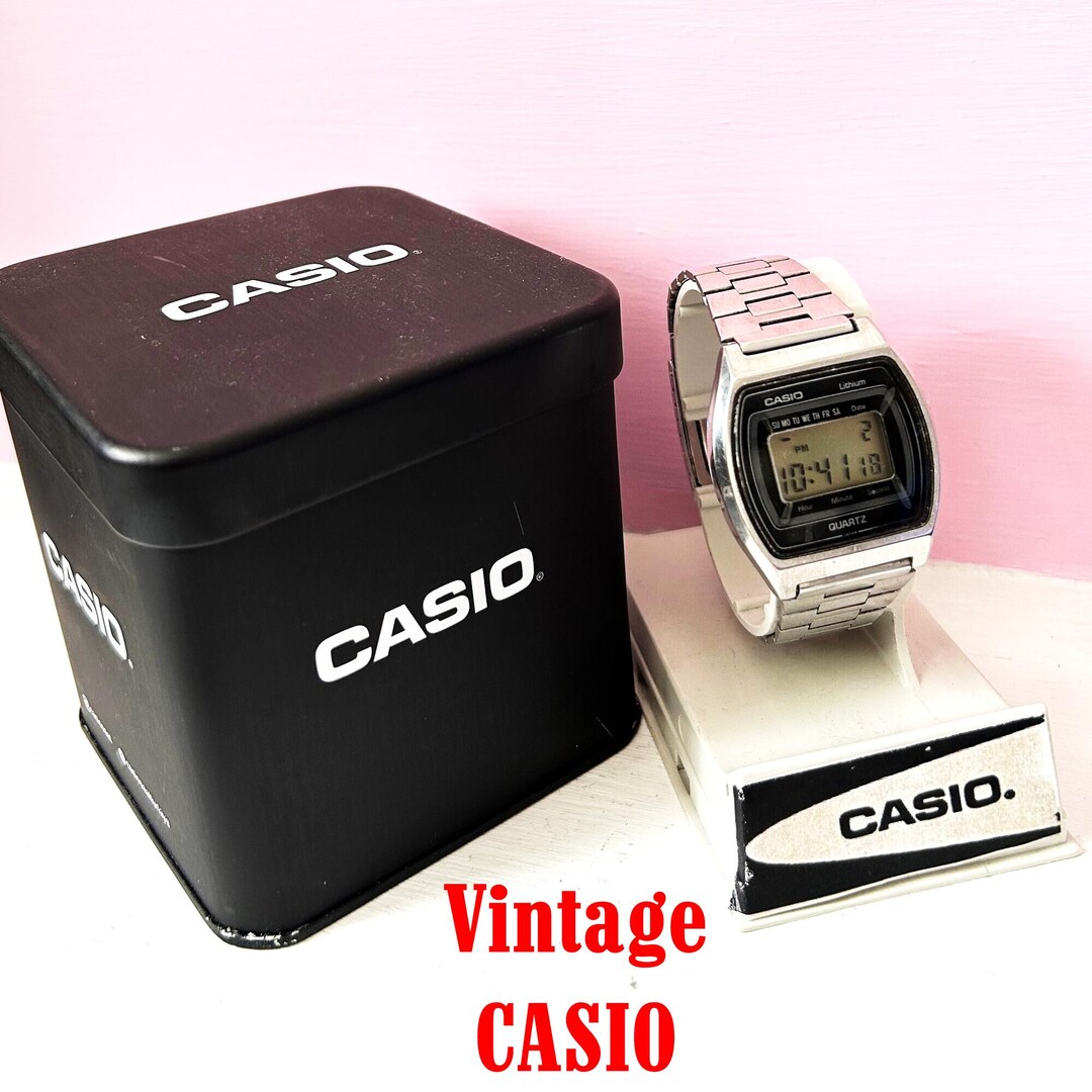 RARE Vintage Casio Lithium S005 MODULE 58 WATCH Collectible Japan Very ...