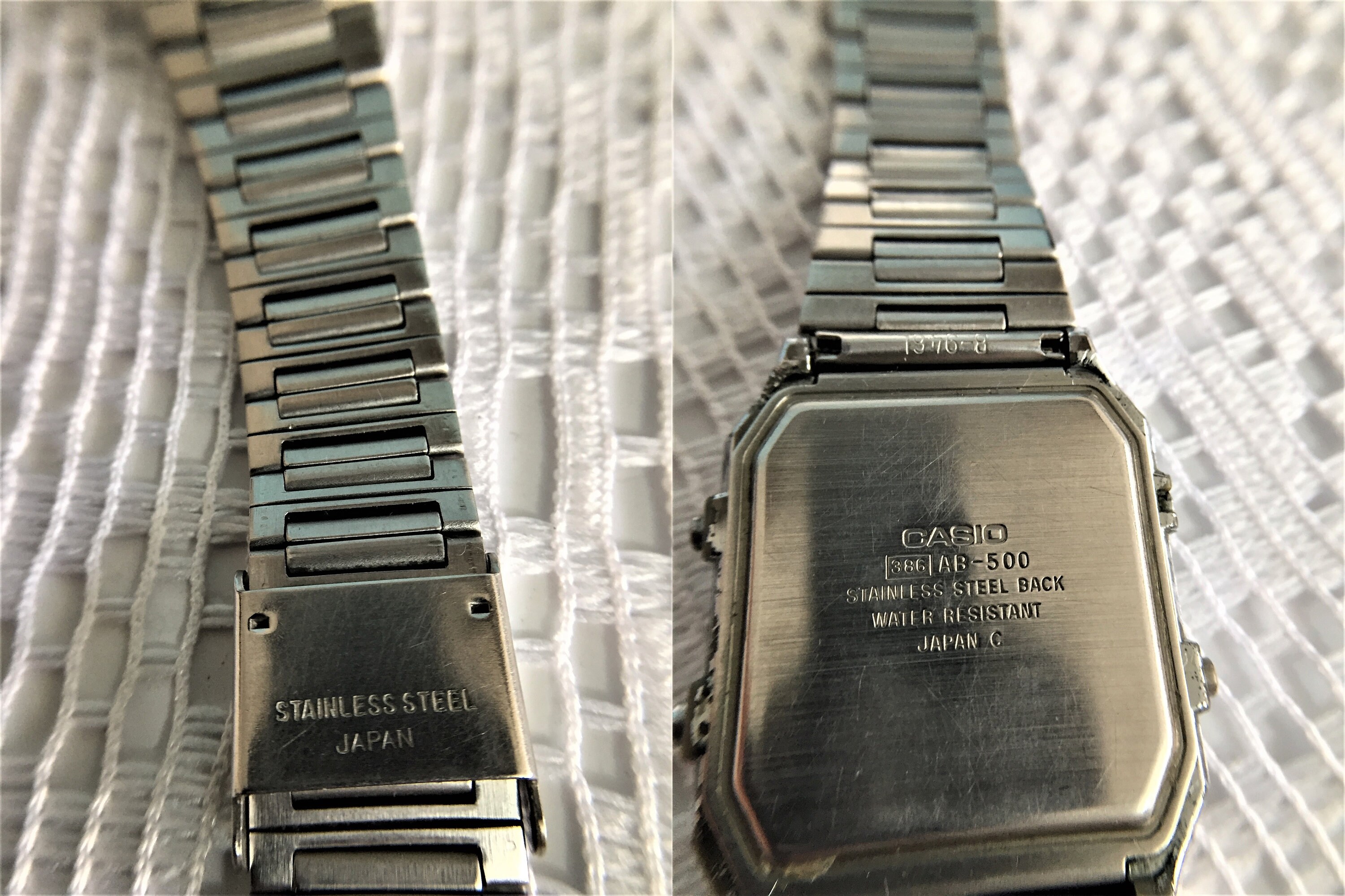 Rare Casio Ab-500 Databank / Analogue /digital Watch Mod 386/ - Etsy