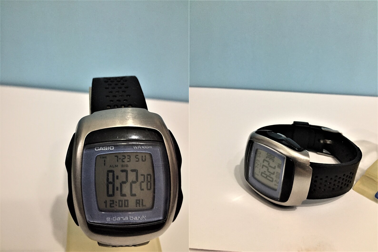 Casio EDB-100 Wrist/ Watch World Time E-data Bank Module 2417 Vintage ...
