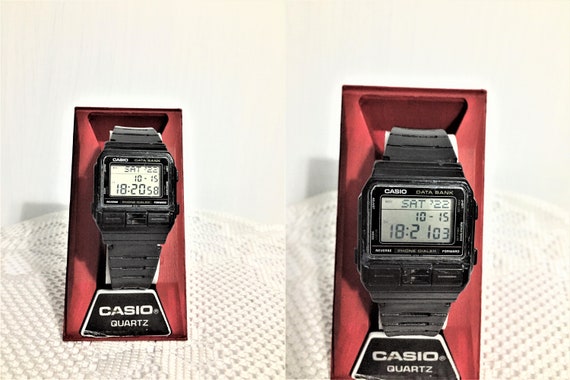 Casio Data bank DBA-80 Vintage Watch 1980s/ Phone Dia… - Gem