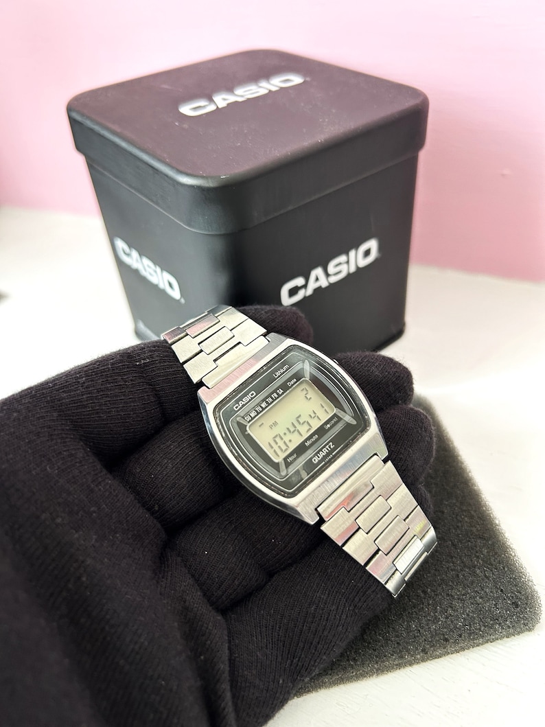 RARE Vintage Casio Lithium S005 MODULE 58 WATCH Collectible Japan Very ...