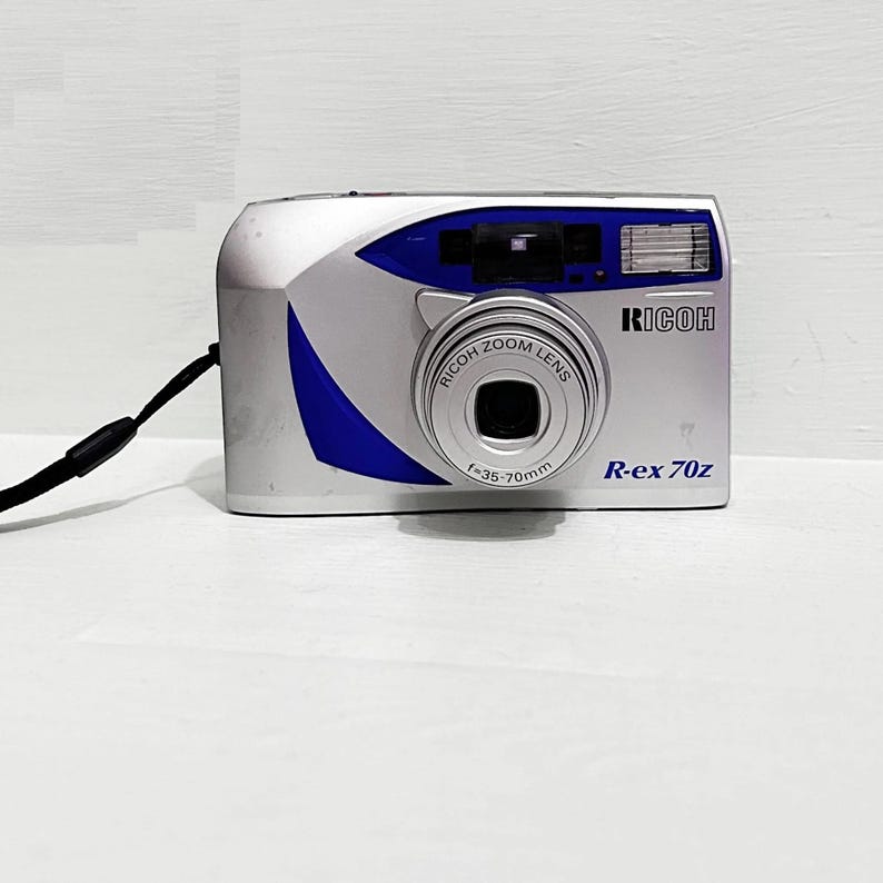 Vintage RARE Ricoh R-ex 70z, Camera Strap, Camera Lomo, Ricoh R Ex 70z ...