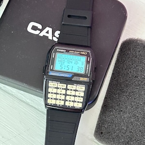 Vintage Casio Dbc-150 Data Bank 150 Phosphorous Keyboard / Module 1477 ...