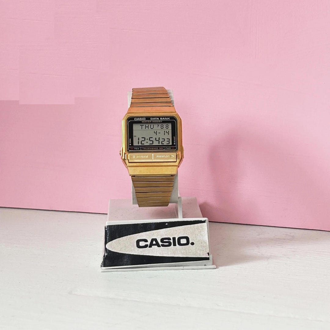 Vintage Casio RARE DB-31 Data Bank / Watch Module 871/ Tele Memo 30 ...