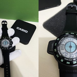 RARE Vintage CASIO Cpw-100/module 1031 Digital Watch/ Very Good ...