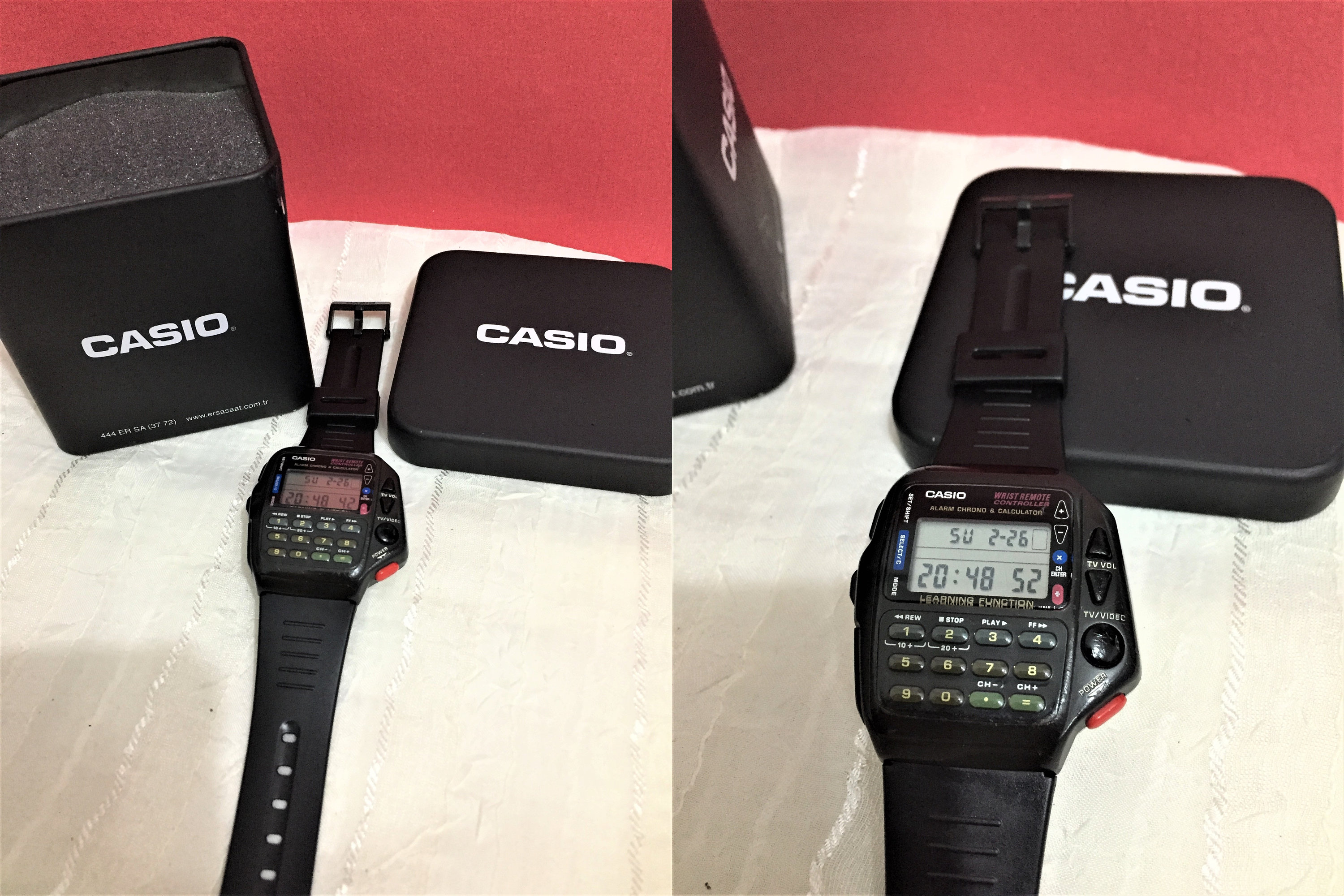 Vintage Casio CMD-40 Learning Tv Remote Control/ Modüle 1174 / Orginal ...