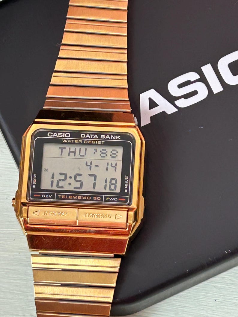 Vintage Casio RARE DB-31 Data Bank / Watch Module 871/ Tele Memo 30 ...