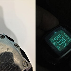 Casio EDB-100 Wrist/ Watch World Time E-data Bank Module 2417 Vintage ...