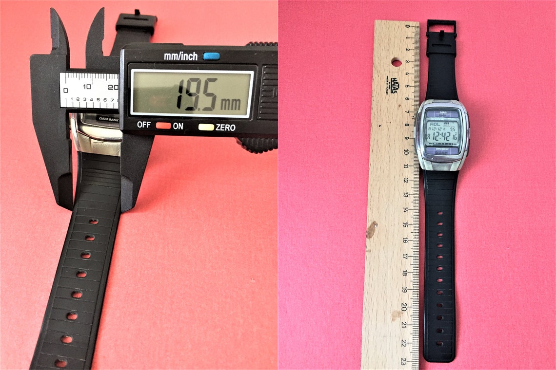 Vintage Casio DB-E30 Databank/ Solar Men's - Etsy