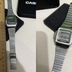 Rare Collectible Vtg Casio Casiotron/ TRN-110 LIQUID Crystal Digital ...
