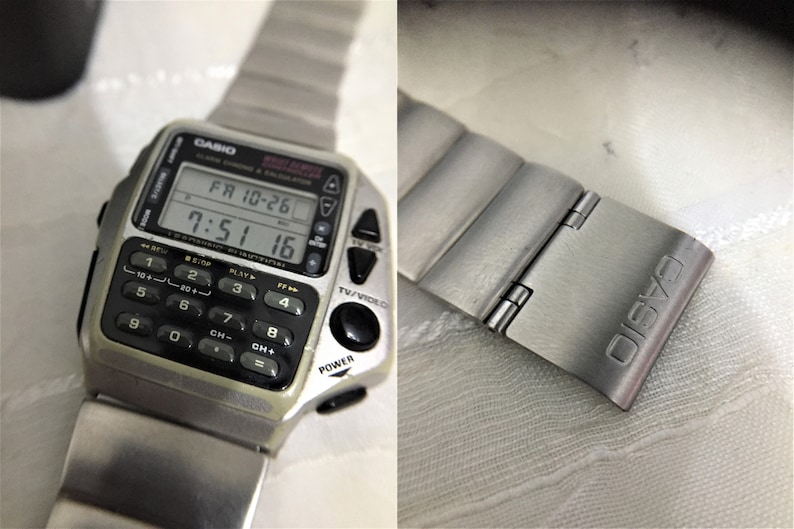 Vintage Casio CMD-40 Learning Tv Remote Control/ Modüle 1174 /steel ...