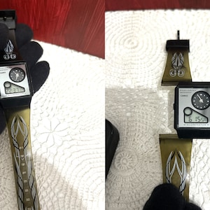 Vintage CASIO Filmwatch FS-03 (5858) Dual Time Quartz Watch and Digital ...