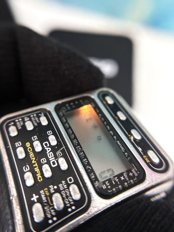 RARE Vintage Casio CFX 200 Calculator Watch Mod:197 J… - Gem