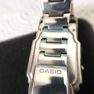 Ultra Rare Vintage Casio ABC-31 Data Bank Digital & Analog Black Dial ...