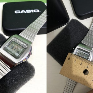 Rare Collectible Vtg Casio Casiotron/ TRN-110 LIQUID Crystal Digital ...