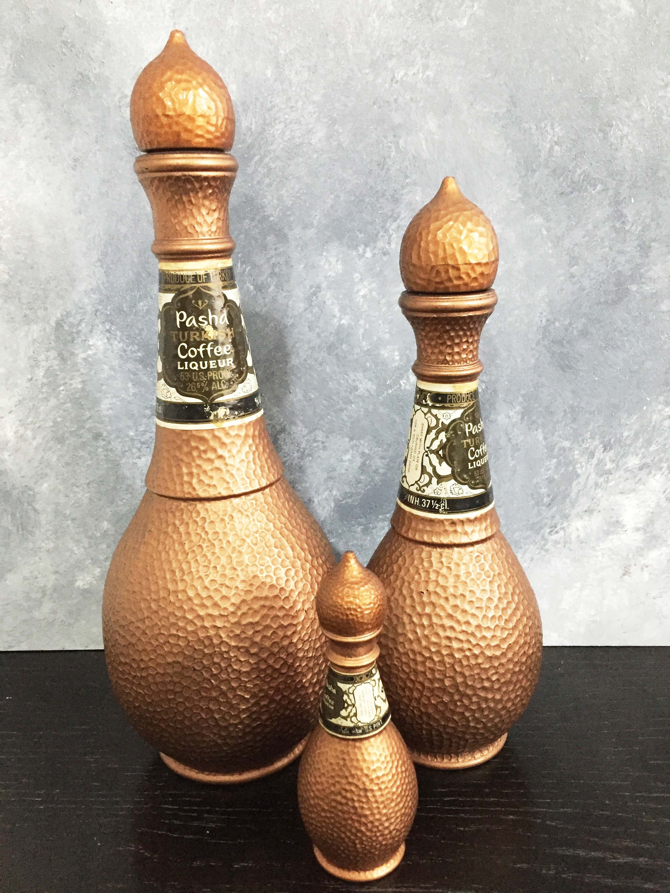 Rare Full Set /vintage Pasha Turkish Coffee/ Liquer Copper - Etsy