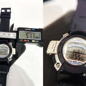 Vintage Super Rare Casio MRT-200 Marine Gear Watch, (pro Trek) Depth ...