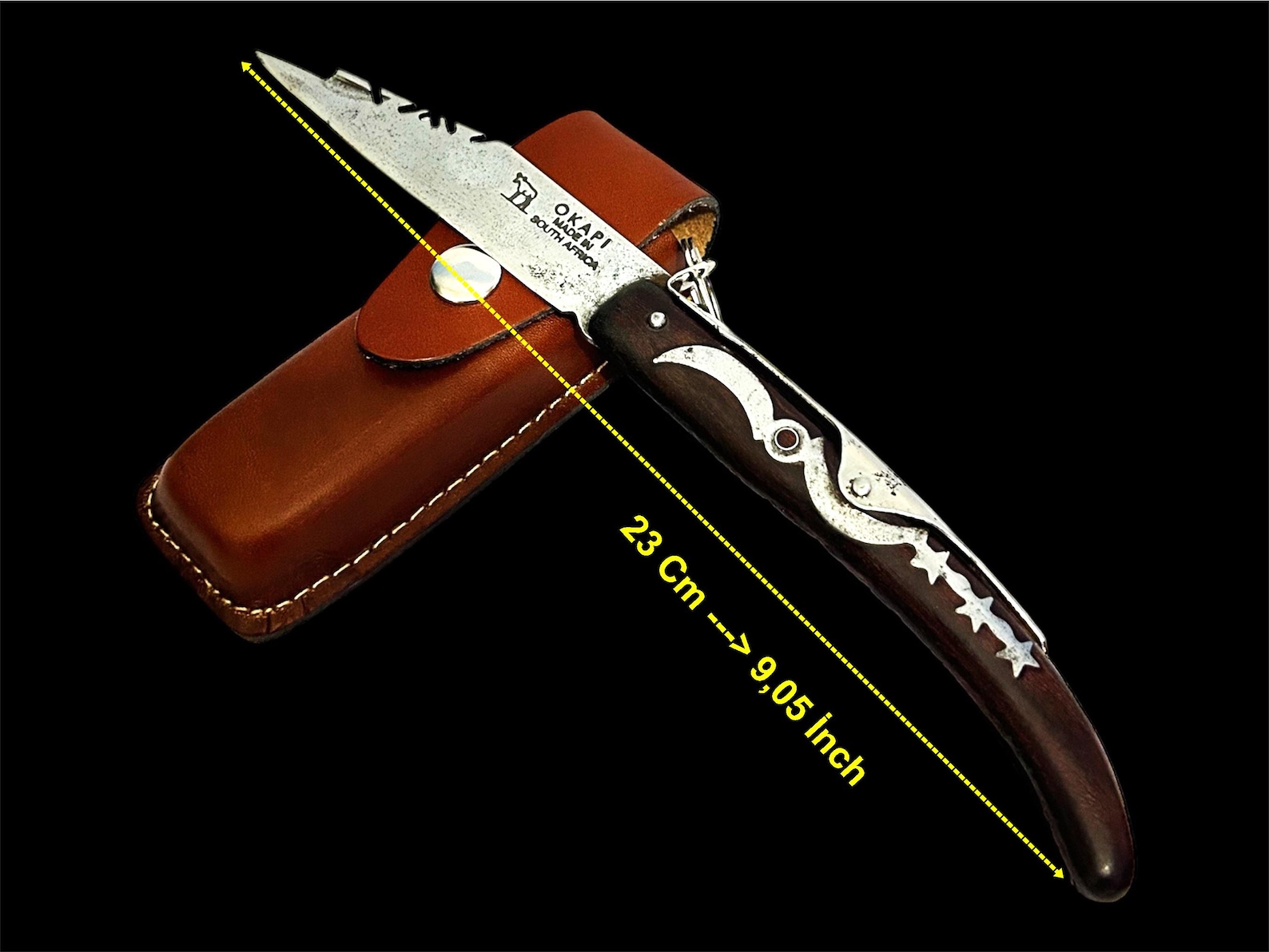ULTRA RARE Okapi Knife, South Africa, Collectible Steel Kitchen Knife ...