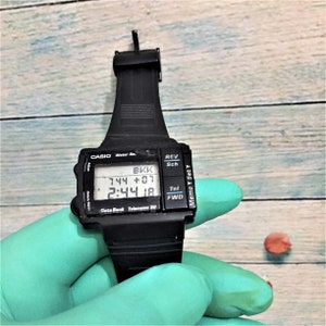 Rare Casio Db-57w Retro Collectibles Watch/ Databank Db 57w/ Module ...