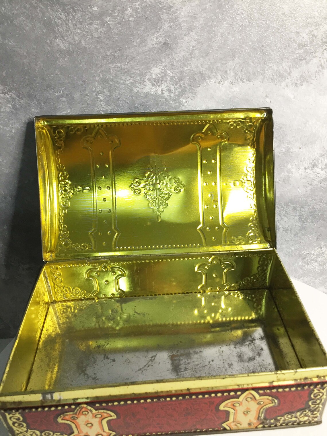 Vintage Turkish Gum Metal Box /metal Decorative Tin Box/ Gum | Etsy