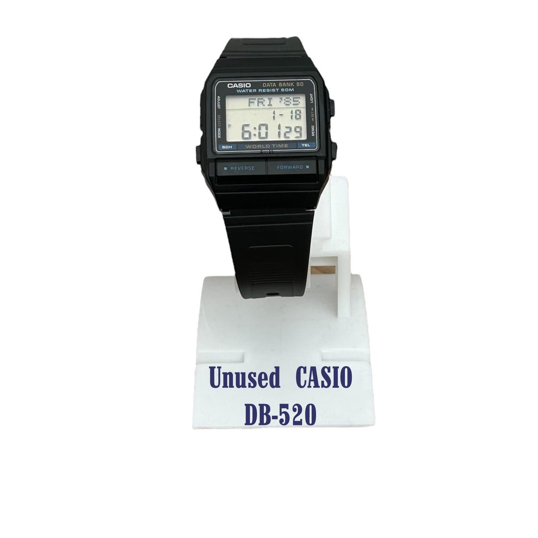 Unused Db-520 Vintage Casio Data Bank Telememo 50/ Watch Model 675 ...