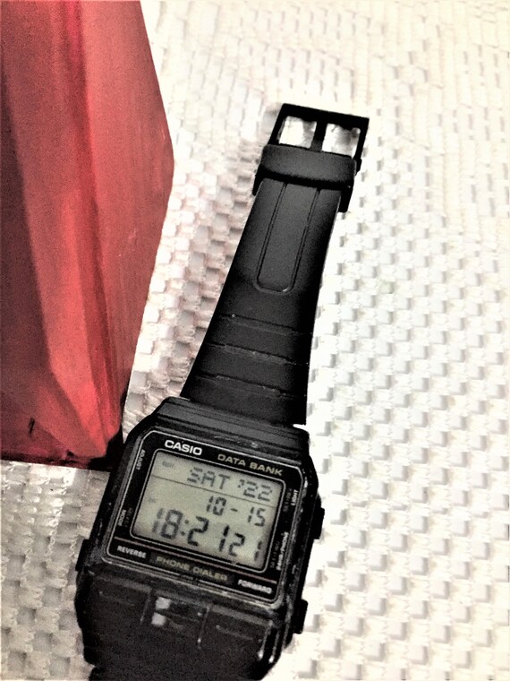 Casio Data bank DBA-80 Vintage Watch 1980s/ Phone Dia… - Gem