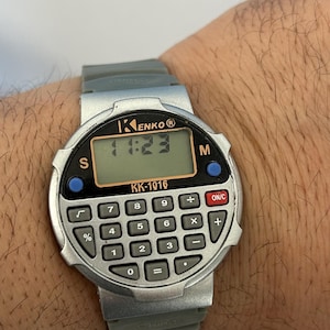 Kenko Collectible Watch With Calculator, Kenko Digital Watch ...