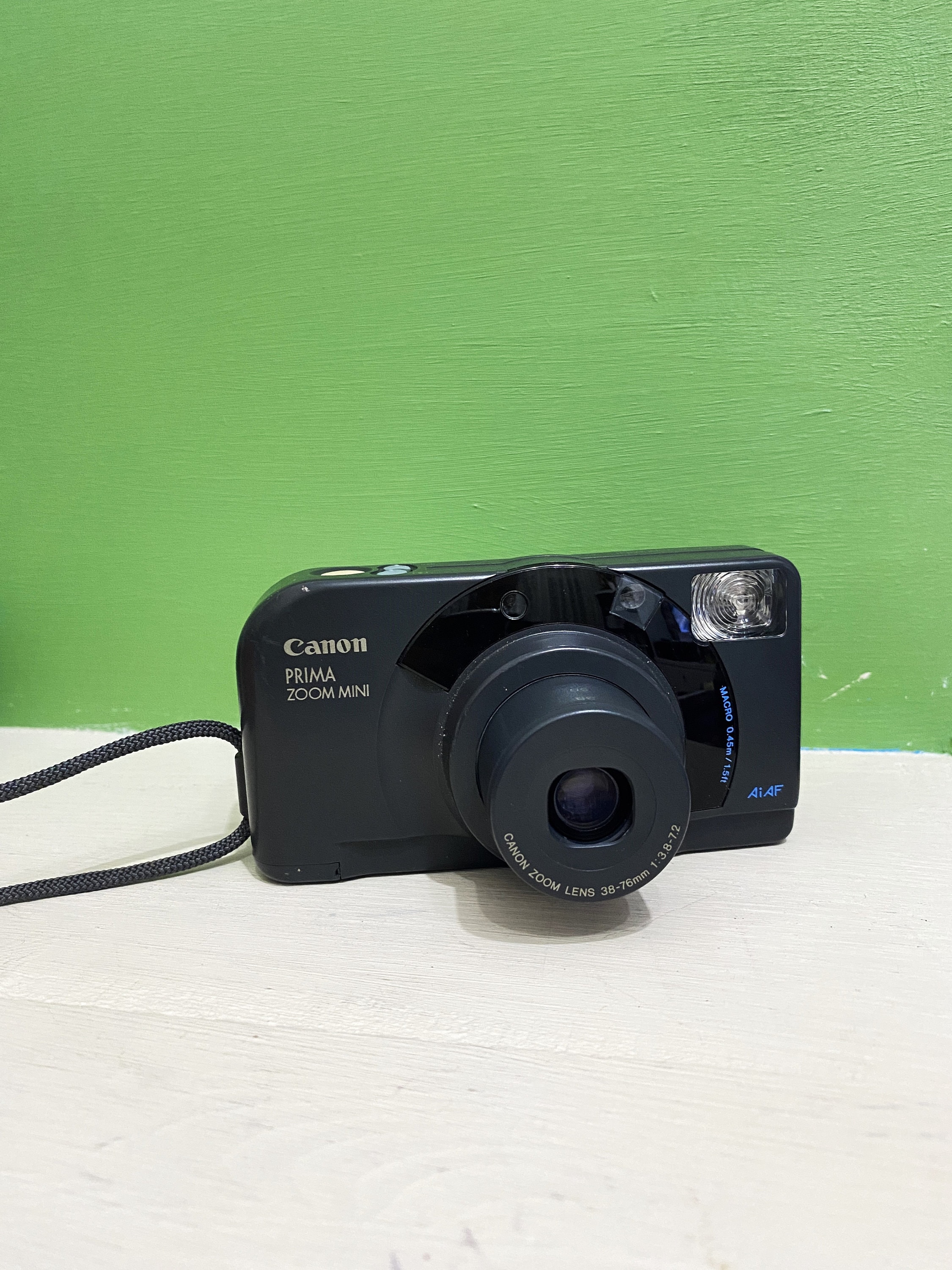 Vintage Canon Prima Zoom Mini Camera - 38-76mm Lens - Point and Shoot ...
