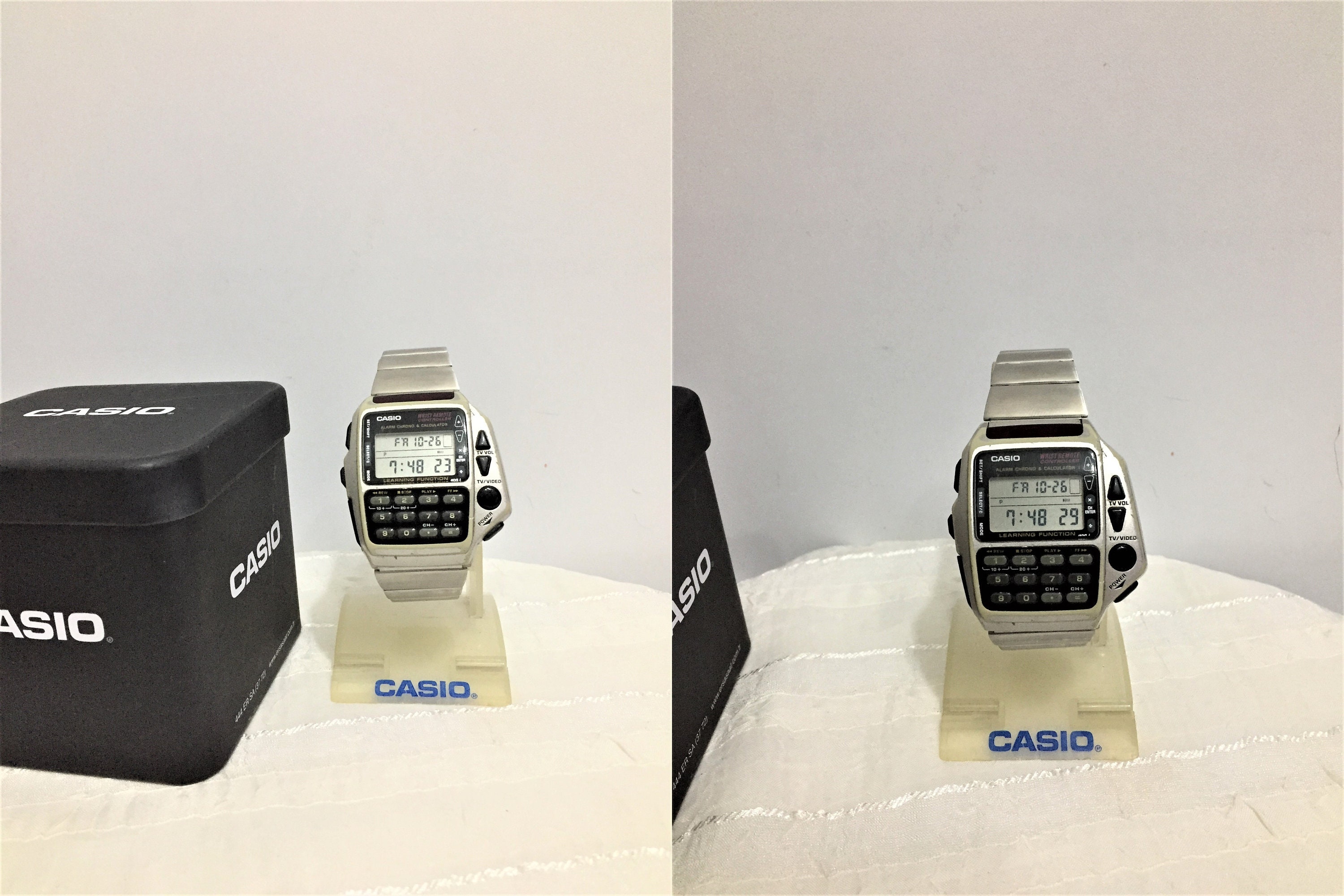 Vintage Casio CMD-40 Learning Tv Remote Control/ Modüle 1174 /steel ...