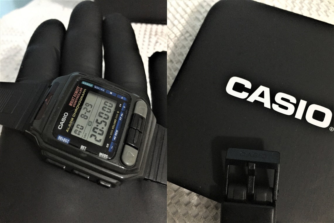 Rare Vintage Casio CMD 30B/1173 Modüle / Rare Remote Control / Wrist ...