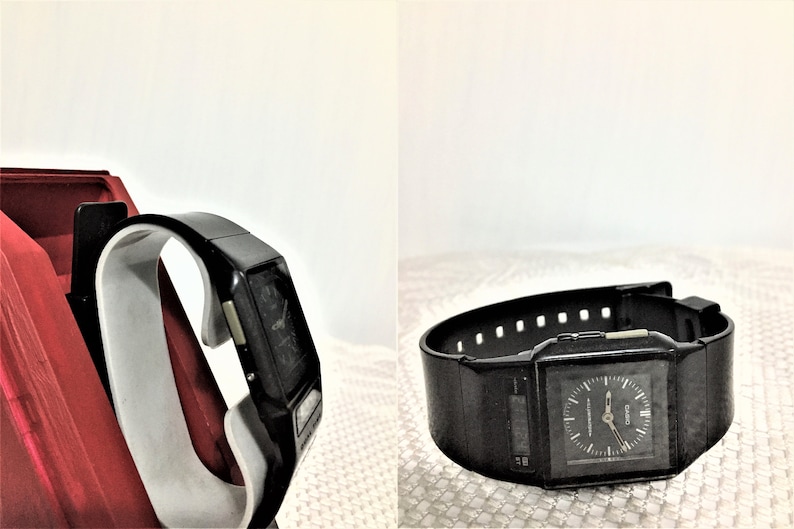 Retro Casio Dual Time FS-01 Watch/ Very RARE Collectibles / From Japon ...