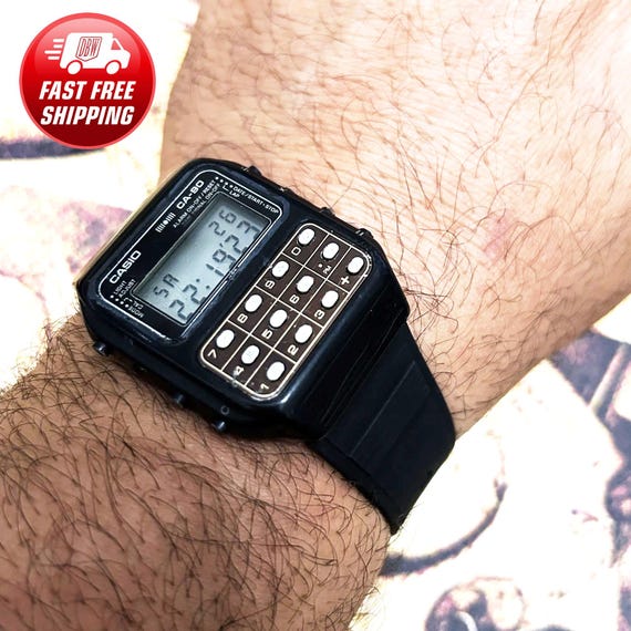 RARE Vintage Casio CA-90 / Digital Calculator Japan M… - Gem