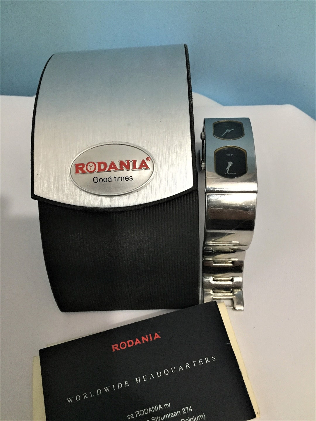 RARE Rodania Ladies Watch /swiss Made / 2-mechanism / LOCAL /HOME/ Time ...